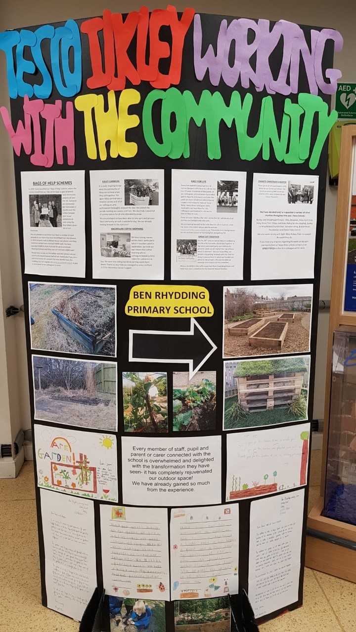 Tescos Bags of Help - Ben Rhydding Primary School